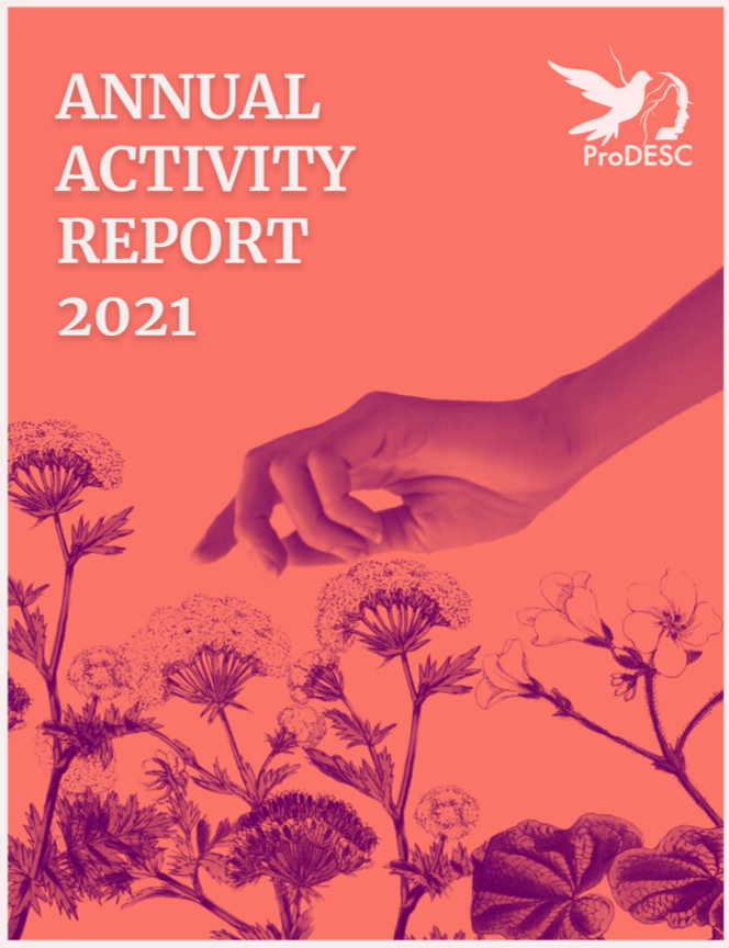 Annual Activity Report ProDESC 2021 - ProDESC